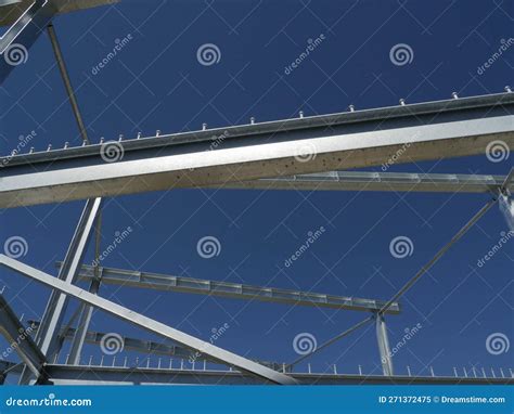 The Steel Structure Stock Image Image Of Design Exterior 271372475