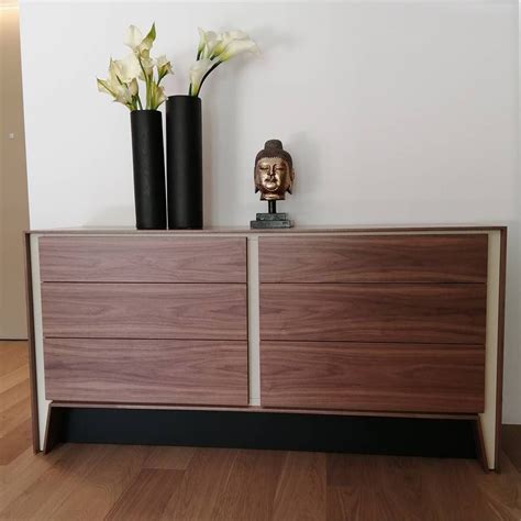 现代风格抽屉柜 Lido Casa Covre 木质 矩形 6 屉式