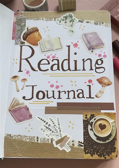 My Reading Journal Title Page Rreadingjournals