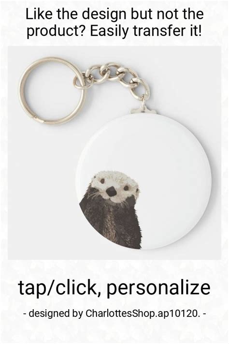 Cute Otter Keychain