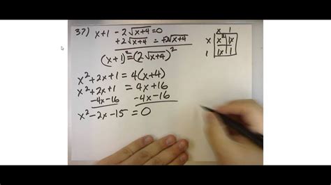 Precalculus 1 1 Modeling And Equation Solving Hw 37 Youtube
