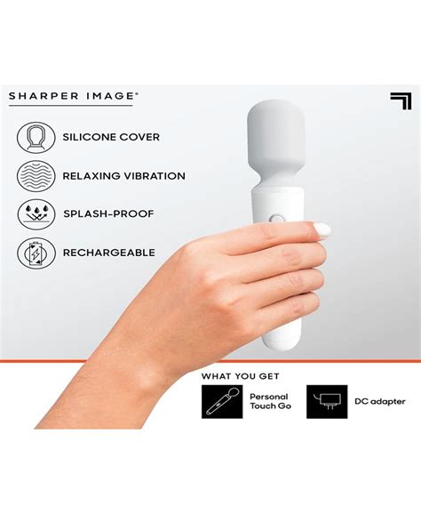 Sharper Image Personal Touch Go Compact Massager Wand Macys