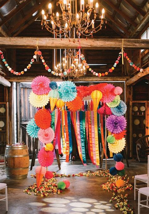 54 Fancy Paper Fan Wedding Decor Ideas Weddingomania