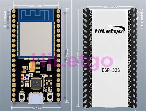 Mua Hiletgo Esp Wroom 32 Esp32 Esp 32s Development Board 2 4ghz Dual Mode Wifi Bluetooth Dual