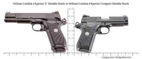 Wilson Combat EXperior Double Stack Vs Wilson Combat EXperior Compact Double Stack Size