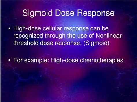 Ppt Nonlinear Threshold Dose Response Powerpoint Presentation Free