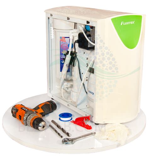 آموزش تصویری نصب دستگاه تصفیه آب فلاکس تک Fluxtek