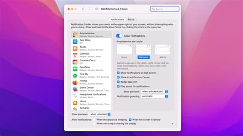 how to enable notifications and focus modes on any mac android authority