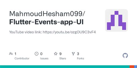 flutter events app ui lib screens homescreen dart at master · mahmoudhesham099 flutter events