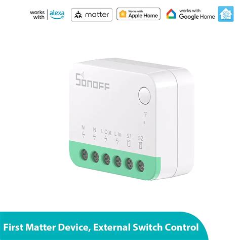 sonoff mini extreme wi fi smart switch matter aktiverad opencircuit