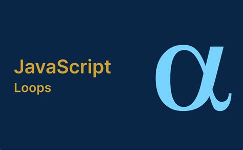 Javascript Loops
