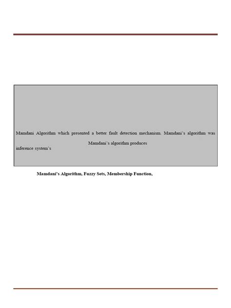 Afuzzylogic Basedautomobilefaultdetectionsystemusingmamdanialgorithm Pdf