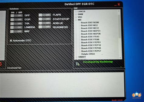 Free Download Davinci 1028 Dpf Egr Dtc Adblue Off Software Obdii365