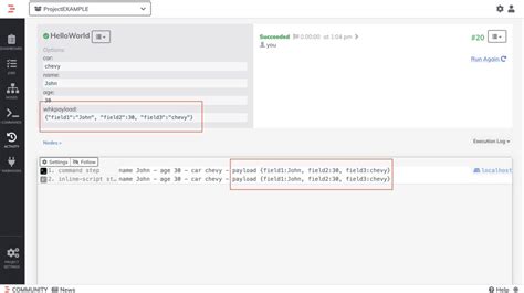 Json Get Data From Post Request With Rundeck Webhook Plugin Stack
