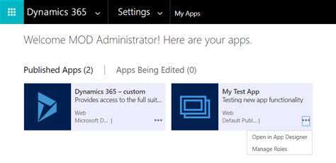assign roles to apps in dynamics 365 carl de souza