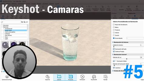 Keyshot Tutorial 5 Camaras Youtube