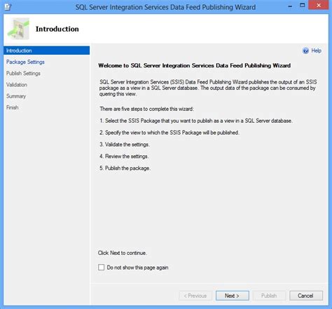 演练：将 Ssis 包作为 Sql 视图发布 Sql Server Integration Services Ssis Microsoft Learn
