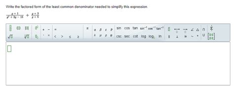 Write The Factored Form Of The Least Common StudyX