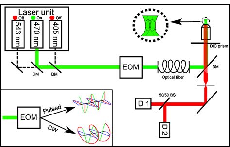 Figure 1 From The Fast Polarization Modulation Based Dual Focus Fluorescence Correlation