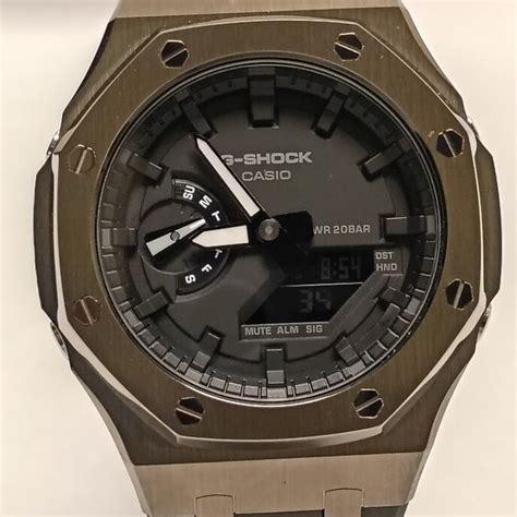 Shadow Edition Casioak Custom Watch Mod Oak Casio G Shock Ga 2100