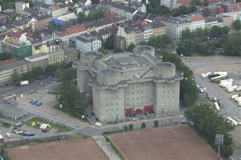 Ww2 Bunker Flakturm Iv In Hamburg Germany Evilbuildings