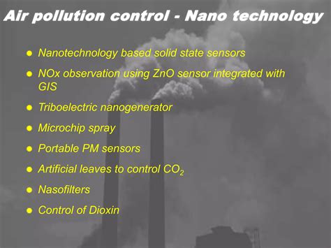 Nanotechnology To Control Air Pollution Ppt Indoor Environmental Quality Home And Garden