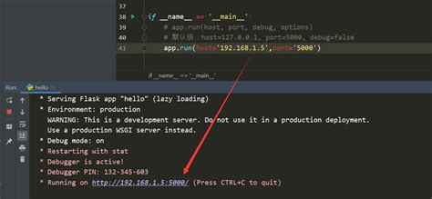 flask app的run配置ip port远程访问 flask 127 0 0 1 5000 映射公网 csdn博客