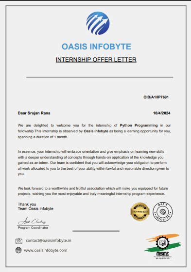 Srujan Rana On Linkedin Newbeginnings Pythondeveloper Internship