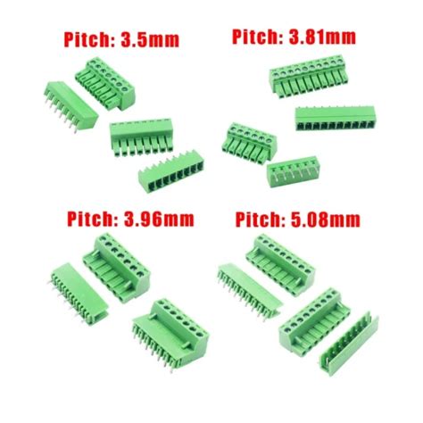 2 54mm Pitch Kf141v Kf141r Push In Spring Screwless Terminal Block