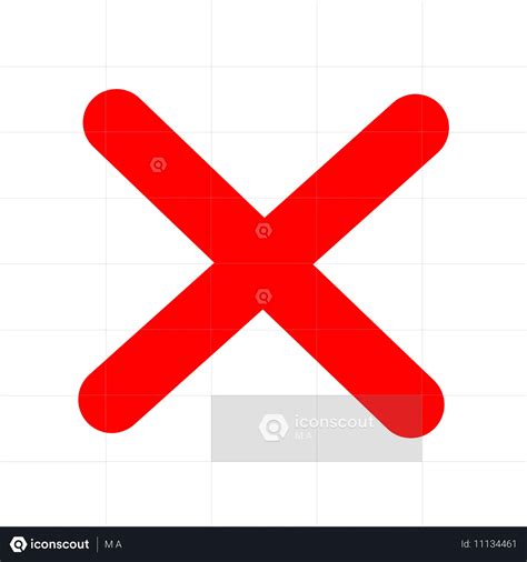 Cross Mark Animated Icon Free Download Sign And Symbols Animated Icons