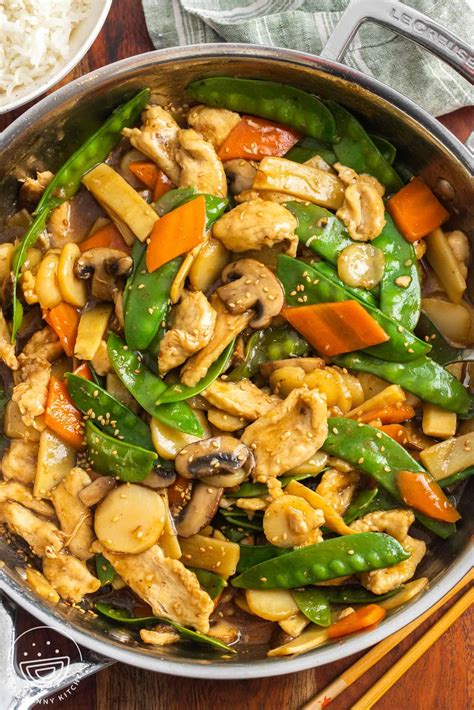 Pollo Moo Goo Gai Pan Moo Goo Gai Pan Easy Chicken And Mushrooms Dish
