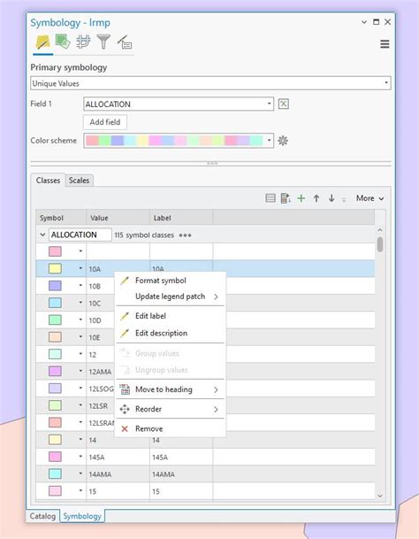 solved remove unwanted value in unique values renderer esri community