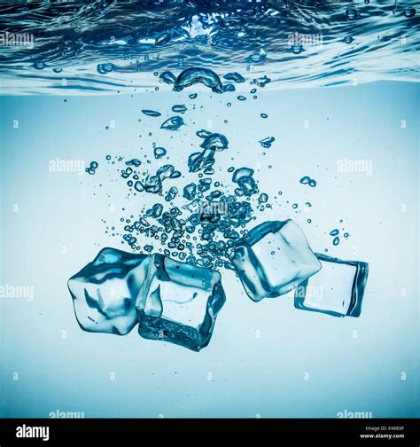 Sinking Ice Cube Experiment