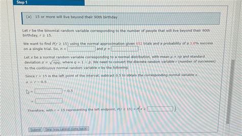 Solved Let R Be The Binomial Random Variable Corresponding