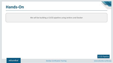 Ppt Ci Cd Pipeline Using Jenkins Continuous Integration And Deployment Devops Tutorial