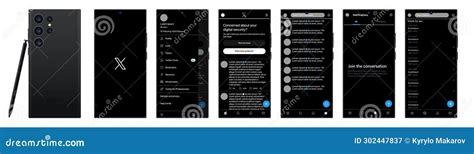 Samsung App Icon Spotlighted On Black Background Editorial Image 319387900