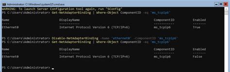 Installation And Configuration Of Windows Server Core Automated Vision