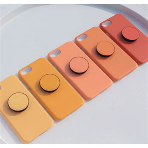 빠른배송 플라톡 단색단색 스마트톡 심플 아이폰케이스 핸드폰그립 톡홀더 카드 젤리 투명 실리콘 아이폰 11 12 13 14 미니 Xs Xr Se2 Se3 7 8