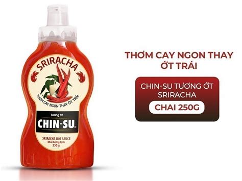 Tương ớt Chinsu Sriracha 250g Giá Tốt Tại Bách Hóa Xanh