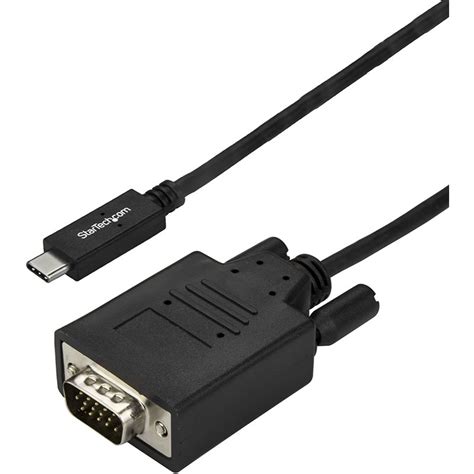 Cable Startech Usb C Male Vga Male 2m