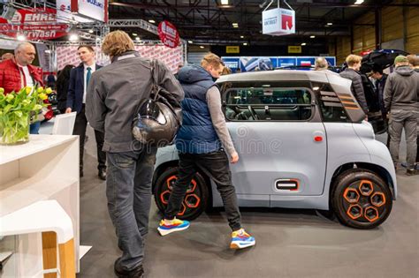 Citroen Ami Electric Small Ev Car Fun Cube On Wheels Premiere At A