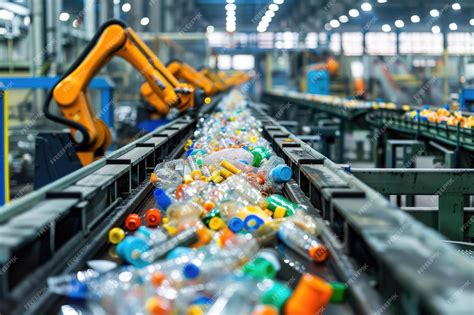 Automated Sorting System With Robotic Arms Or Scanners Efficiently Separating Different Types Of