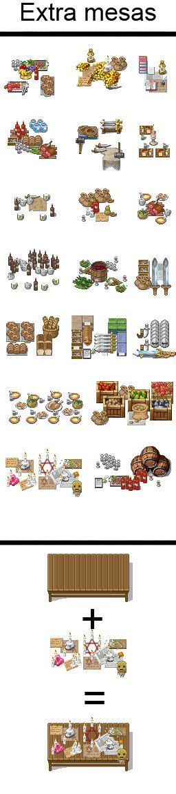 Rpg Maker Mv Sideview Sprite Sheet Battler Index Numbers Ptutoy
