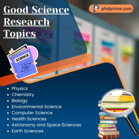 Good Science Research Ideas