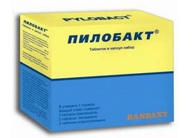 Пилобакт: инструкция по применению, цена, отзывы врачей и аналоги ...