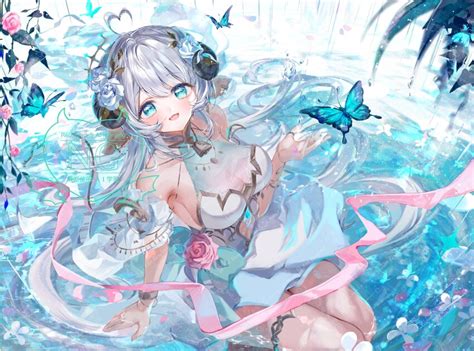 Hibari Yuu Indie Virtual Youtuber Commission Highres Official Art