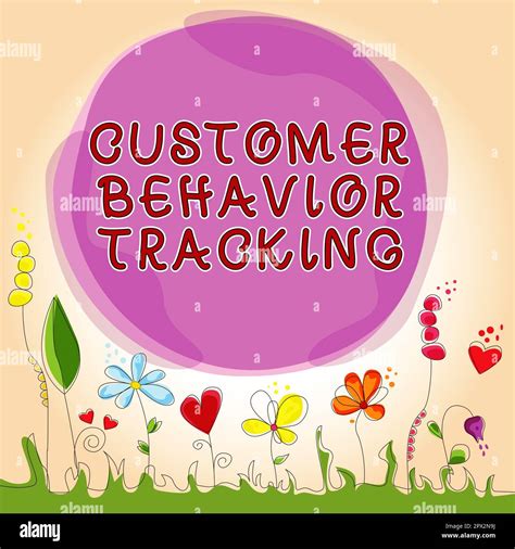 Sign Displaying Customer Behavior Tracking Business Overview Managing Behaviour Of Consumers