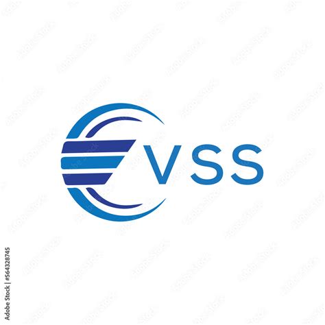Vss Letter Logo Vss Blue Image On White Background Vss Vector Logo Design For Entrepreneur And