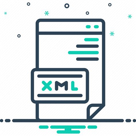Xml Document File Specification Extensible Markup Language Icon Download On Iconfinder
