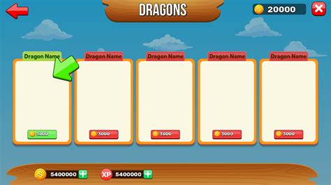 Casual Game UI Kit On Behance